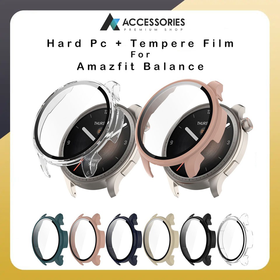 Amazfit Balance Case 2in1 Full Protect Screen Protect Cover PC Hard ...