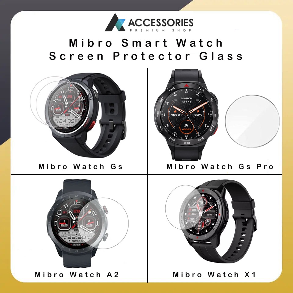 Mibro Watch GS | GS Pro | Watch A2 | X1 Tempered Glass Screen Protector ...