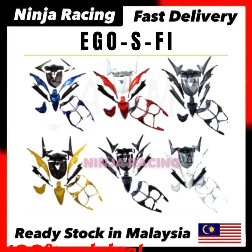 YAMAHA EGO S Fi Body Cover Set Coverset Body Kit Parts Coverset Fuel Injection EGOS EGOSFi EGOS ...