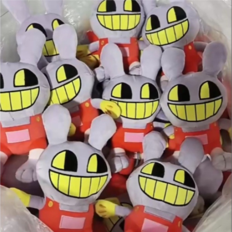 【Ready Stock】Cartoon The Amazing Digital Circus Jax Plush Toy Anime ...