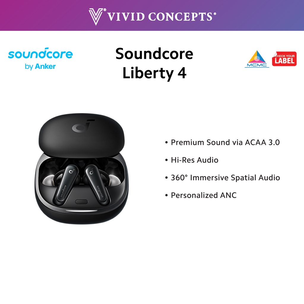 [New Arrival] Anker Soundcore Liberty 4 | Heart Rate Sensor | 360 ...