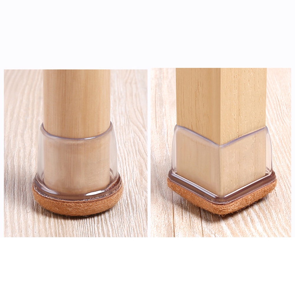 Clearance-8 Pack Upgraded Slider Chair Leg Protector Hardwood Floors ...