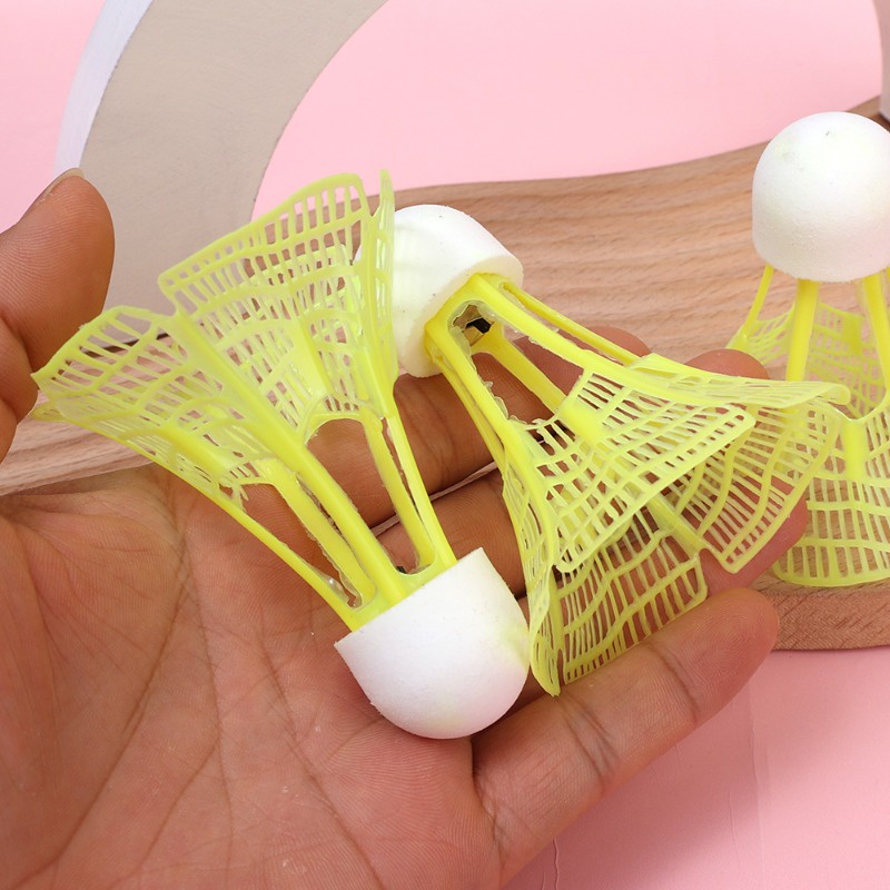 Glowing Badminton Balls - Single Badminton Trainer - Self-study ...