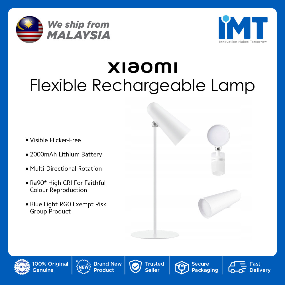 Xiaomi Flexible Rechargeable Lamp | Visible Flicker-Free | Chargeable ...