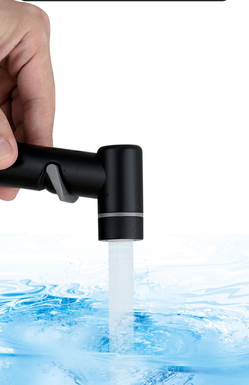 【24H Shipping】ABS HAND BIDET Toilet Bathroom Adjustable Handheld Spray ...