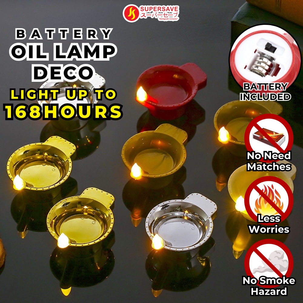 SUPERSAVE Diya Light Oil Lamp Agal Vilakku Decoration Deepavali Light ...