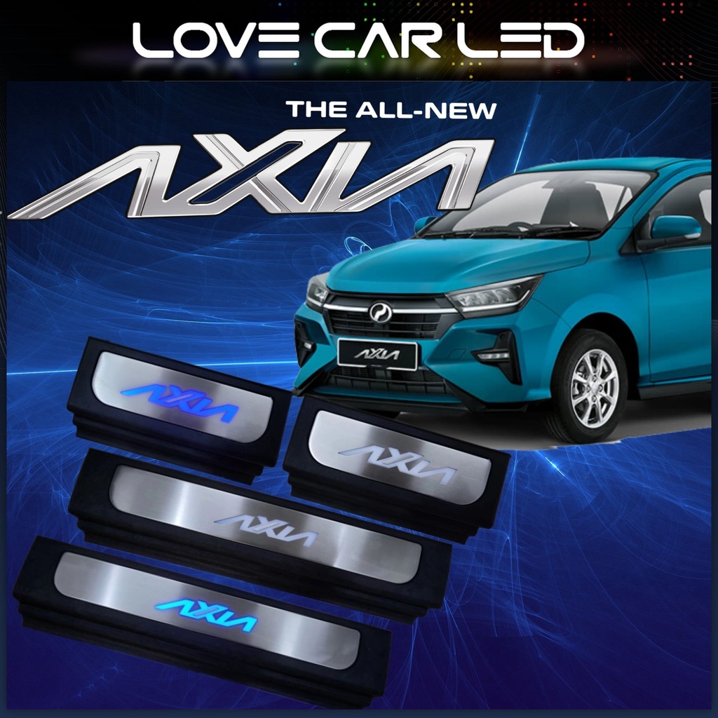 4Pcs Perodua Axia Bezza Alza 2022 Myvi old Myvi 18-23 Ativa Side Sill ...