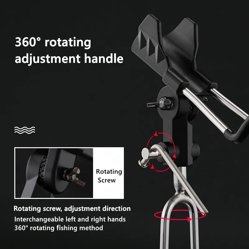 LH Stainless Steel Fishing Bracket Fish Rod Bracket Fishing Rod Bracket ...