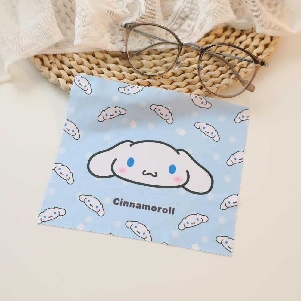 Cute Cartoon Rag Glasses Cloth Sanrio Cotton Cloth Cleaning Cloth ...