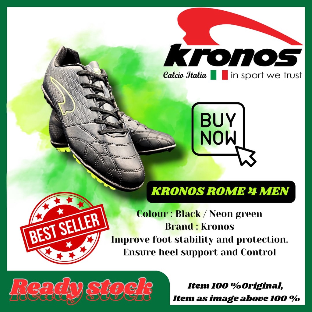 KRONOS Rome 4 KFM323136T Turf Shoes Hockey Shoes Kasut Hoki *Ready ...