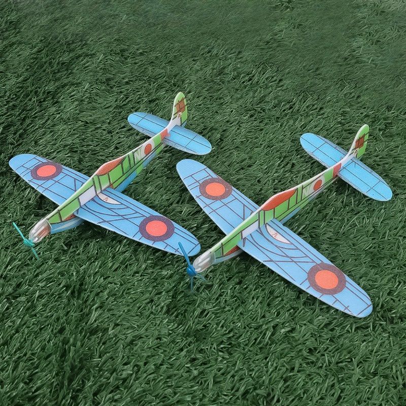 Creative Fun Clockwork Spring Small Aeroplane / Wind Up Automatically ...