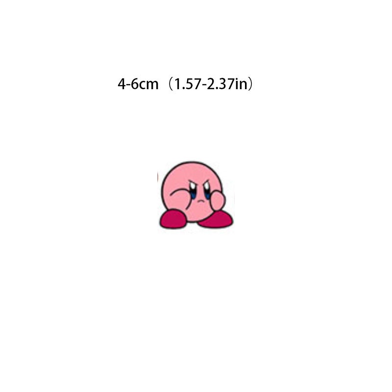 100pcs Cute Kirby Cartoon Sticker Kids Diy Tool Computer Stickers for ...