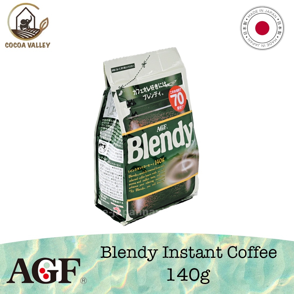 AGF Blendy Instant Coffee Bag 140g | Shopee Malaysia