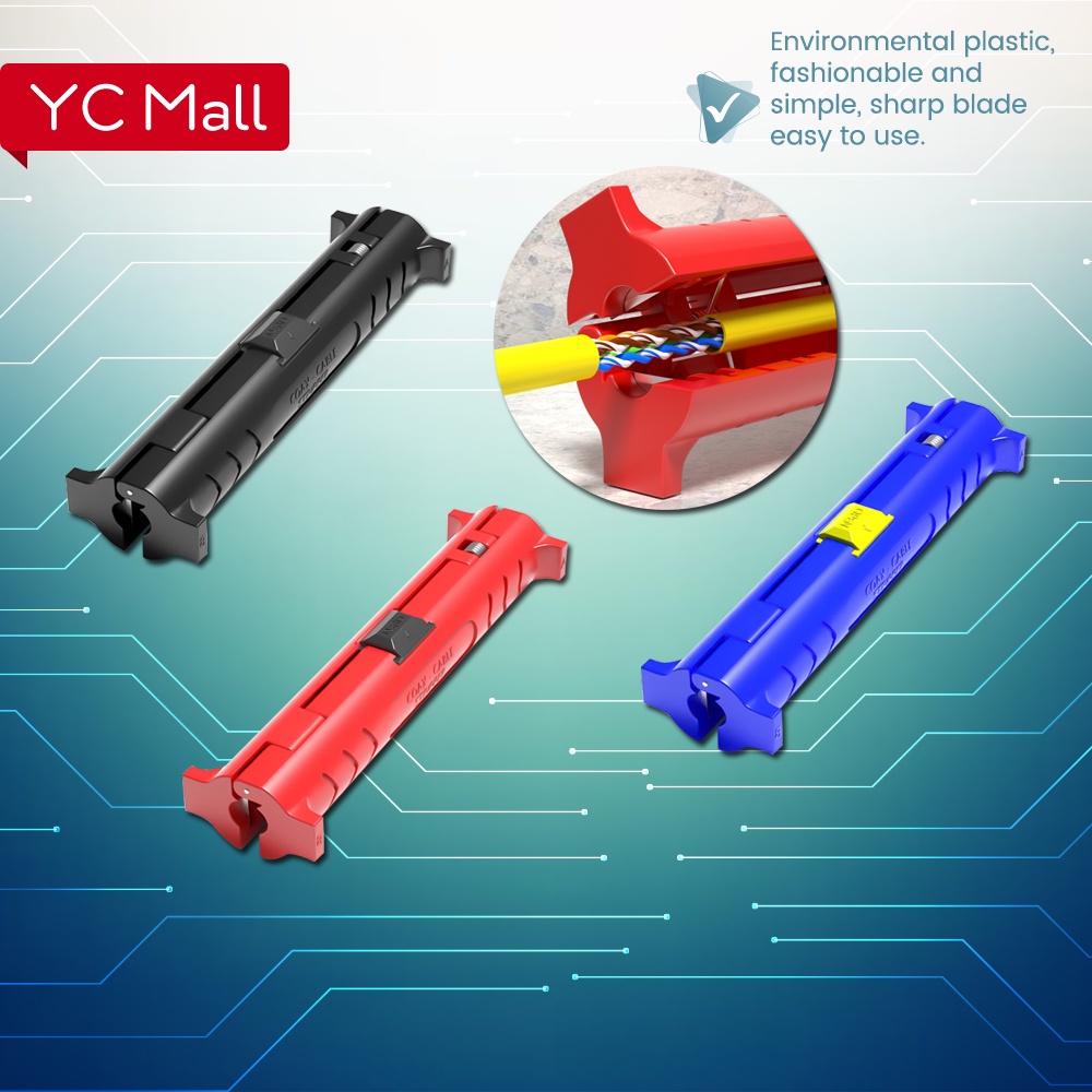Cable Stripper For Network Ethernet Coaxial USB Insulation Jacket ...