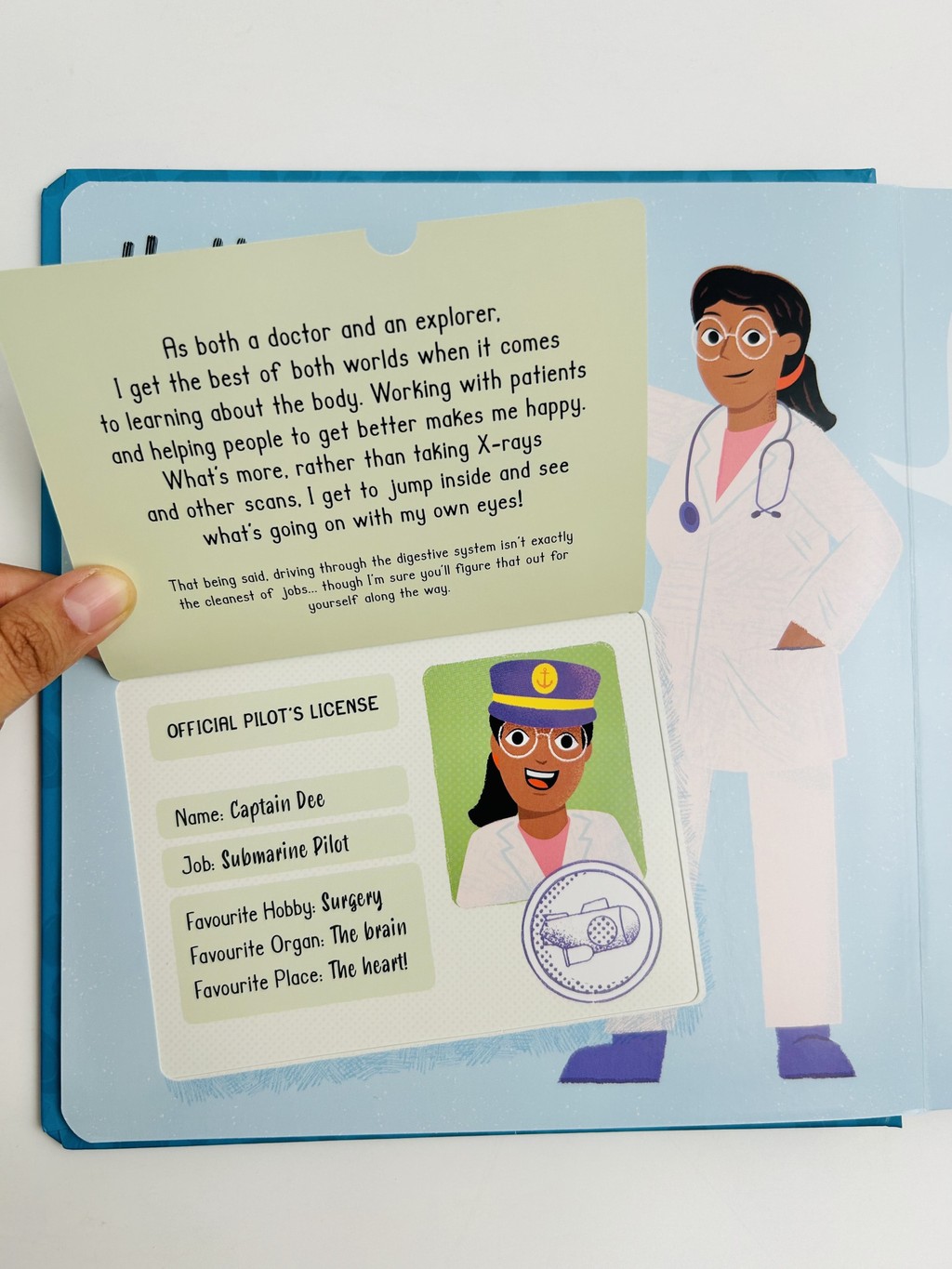 Human Body Adventure Lift The Flap Educational Book For Kids To Learn ...