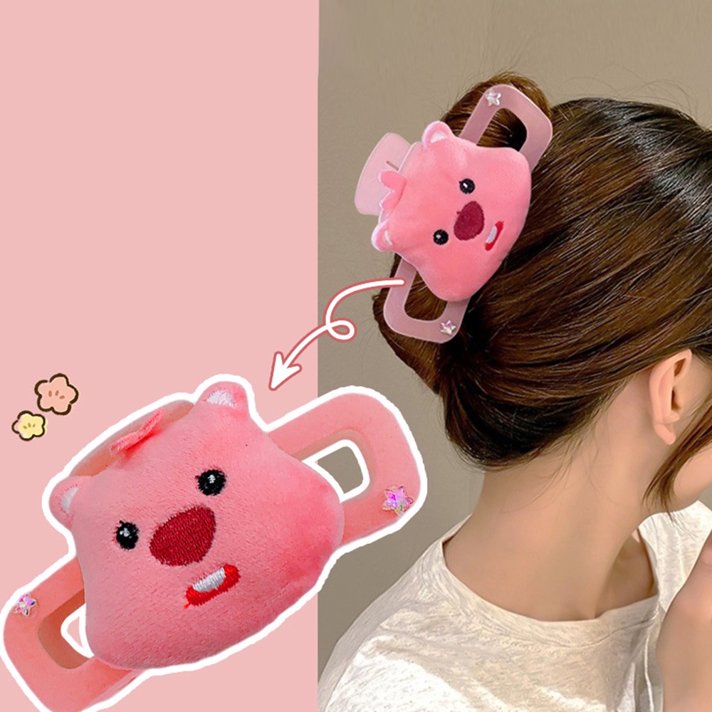 INS New Cute Loopy Hairpin Hair Rope Autumn and Winter Girl Cartoon ...
