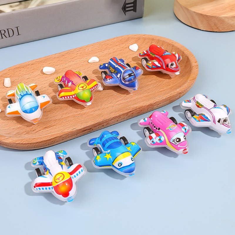 Creative Fun Clockwork Spring Small Aeroplane / Wind Up Automatically ...
