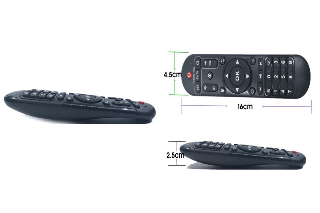 Camphor TV Remote Quick Response No Programming Required Simple Setting Sensitive Operation Easy ...