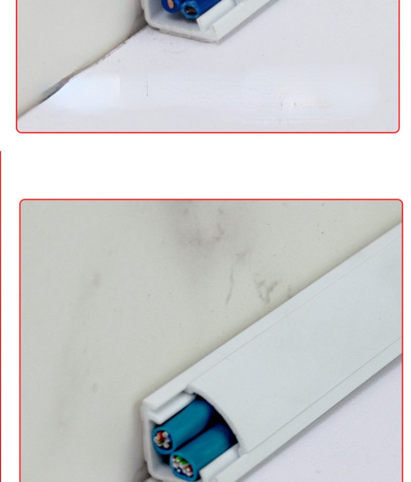 PVC New Material Wall Corner Surface Mounted Triangle Right Angle ...