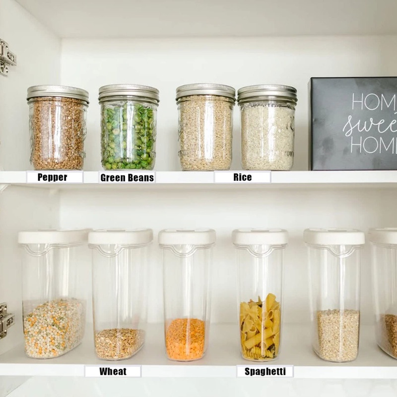 Bookshelf Label Index Card/ Multi Purpose Adhesive Label Holder ...