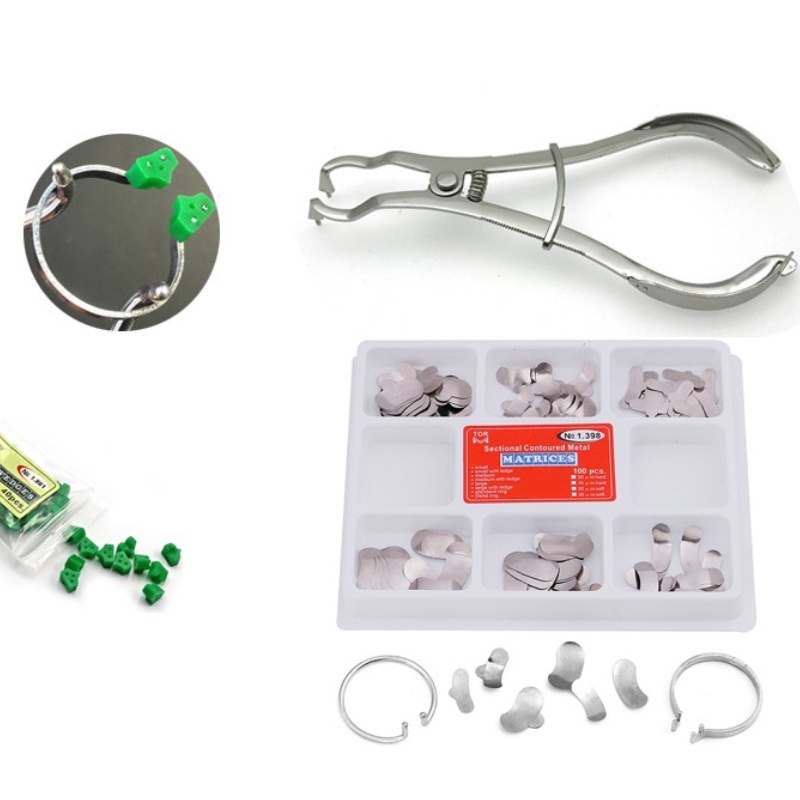 Metal Dental Matrix Matrices Bands Douban Shaped Slices Dentsit Full ...