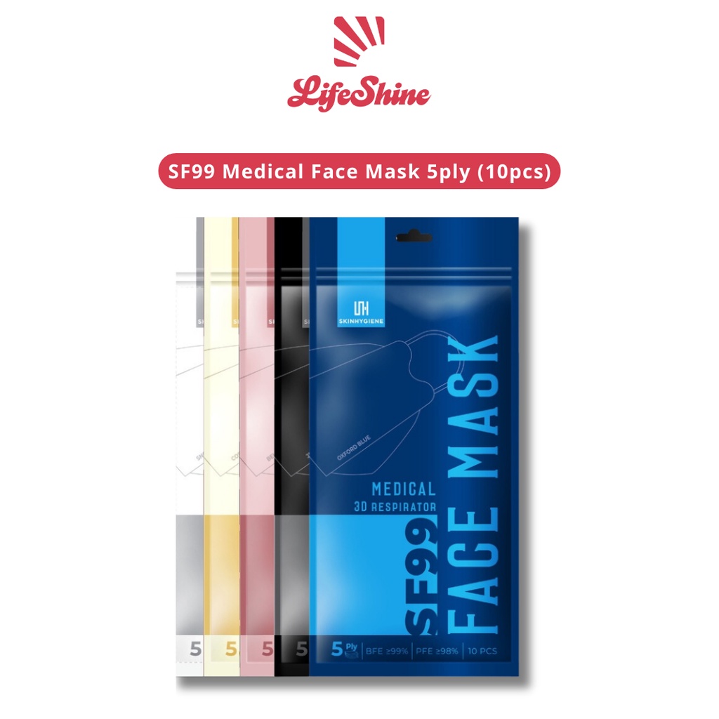 Skin Hygiene SF99 5 Ply Adult Medical Mask | Shopee Malaysia