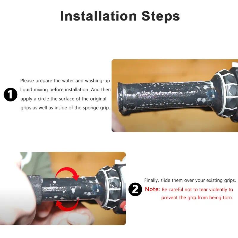 Motorcycle Sponge Grips for Maxsym TL 508 Handlebar Grip Cover for Sym ...