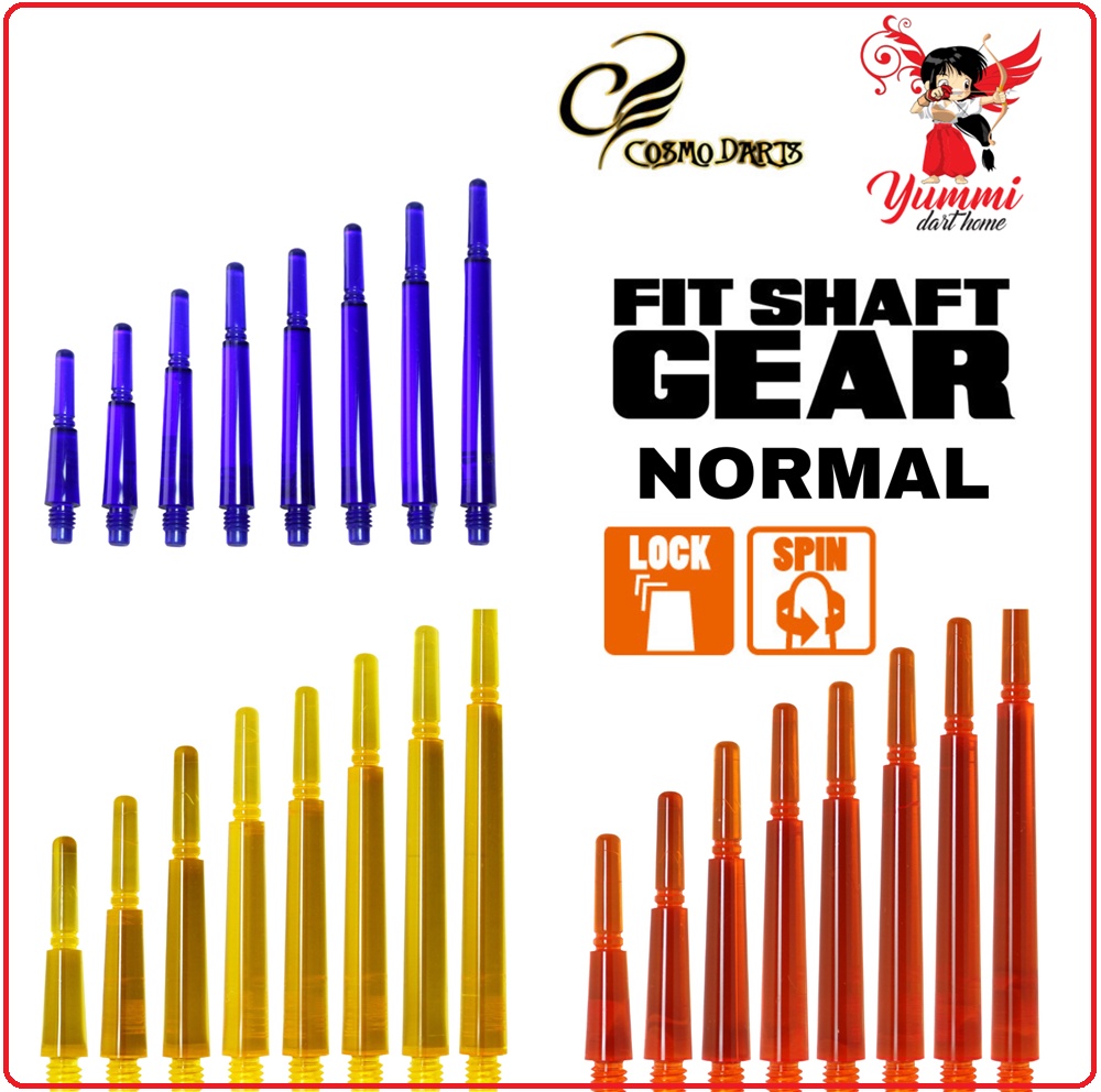 Cosmo Fit Shaft Gear - Normal - Spinning & Locked (Yellow& Dark Blue ...