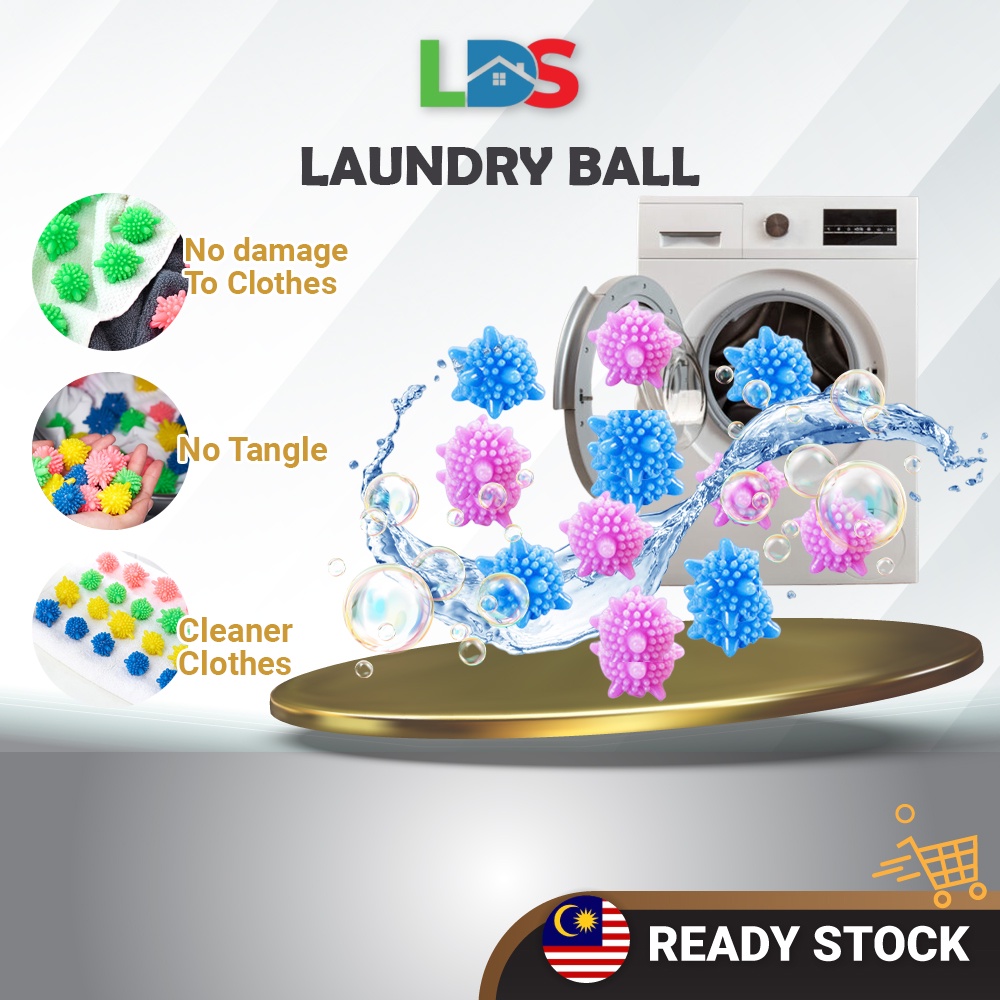 LDS (1 PCS) Magic Washing Machine Laundry Ball Decontamination Anti ...