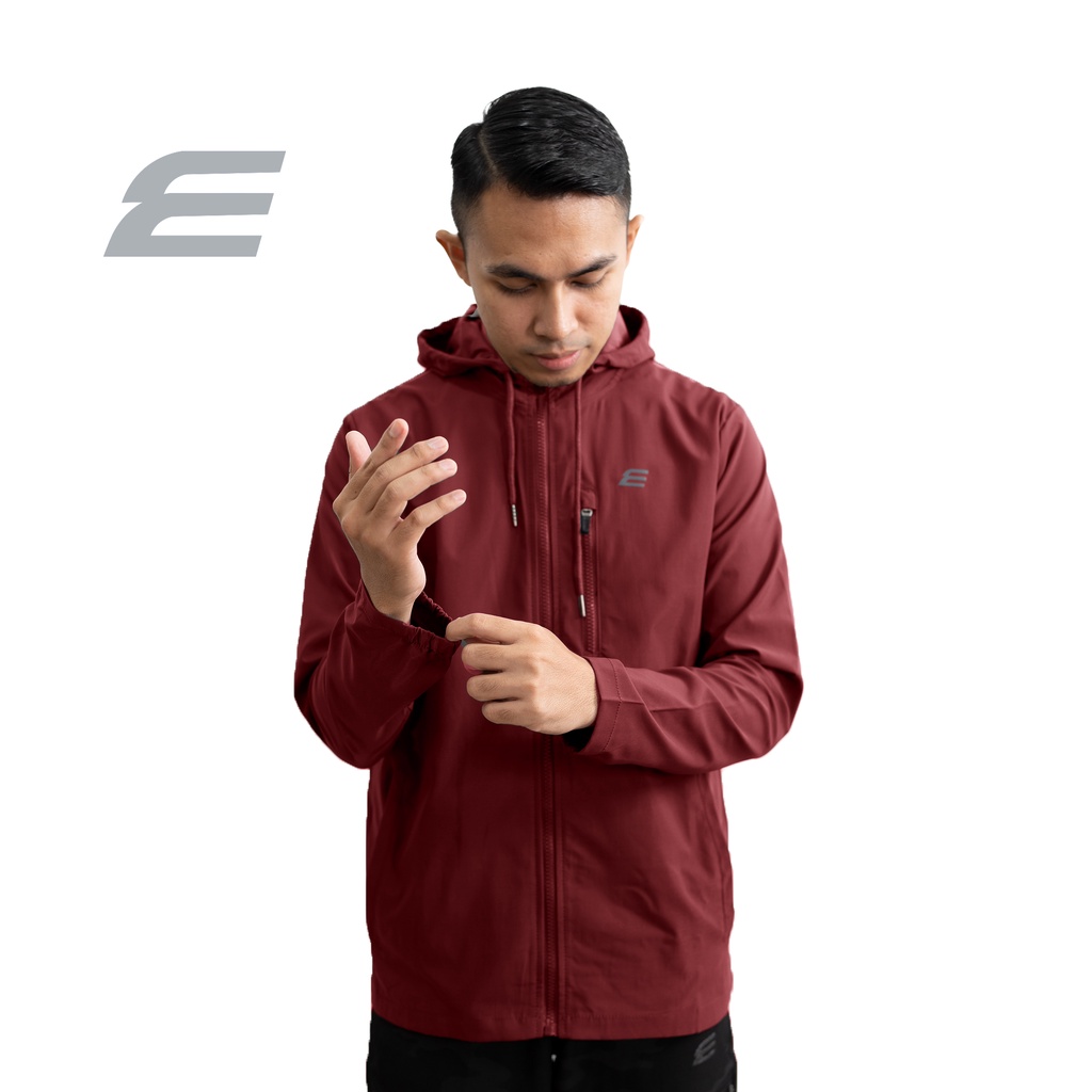 ELGINI Hooded Windbreaker Water Resistant E16158 | Shopee Malaysia