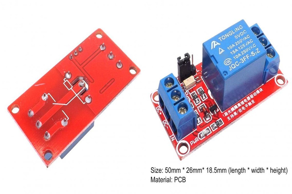 RC~ 5V/12V/24V 1 Channel Relay Module SMD Optocoupler Isolation ...
