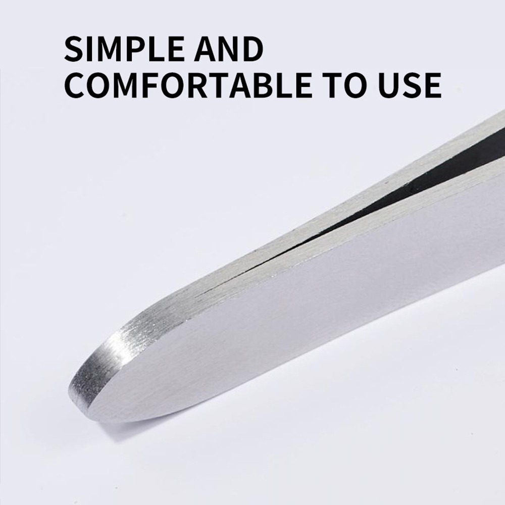 1Pc Multifunction Stainless Steel Nail Art Shaping Tweezers Cross Nail ...