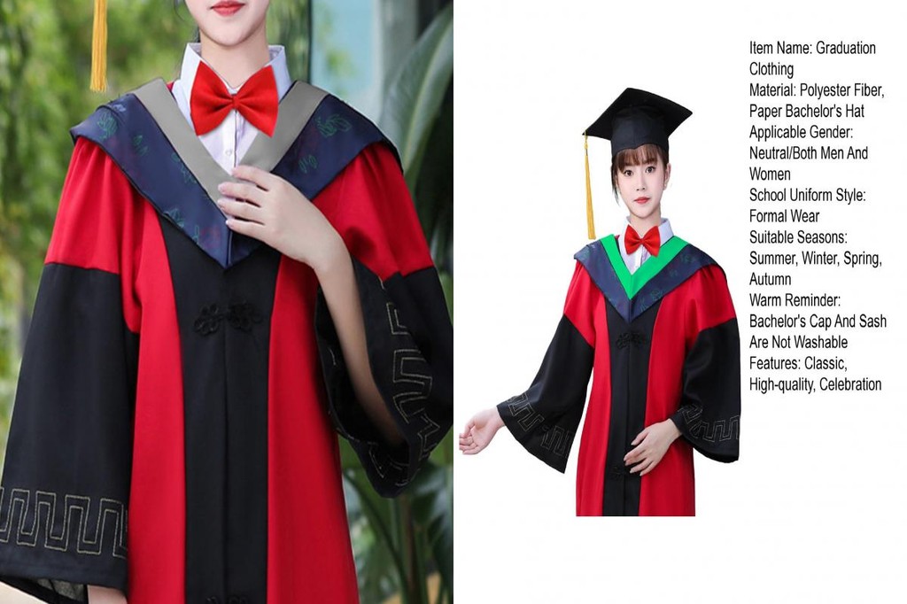Gar Fully Crafted Fabric Graduation Gown Graduation Outfit For Men And