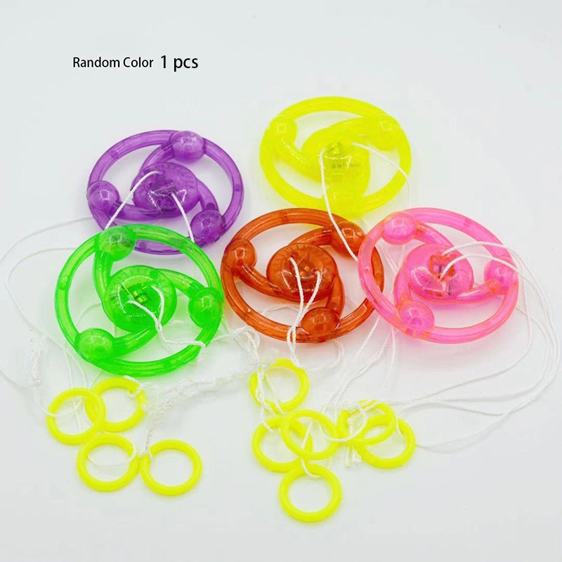 Jbbr Large Light-up Pull String Spinning Wheel Flashing Classic Toy For ...