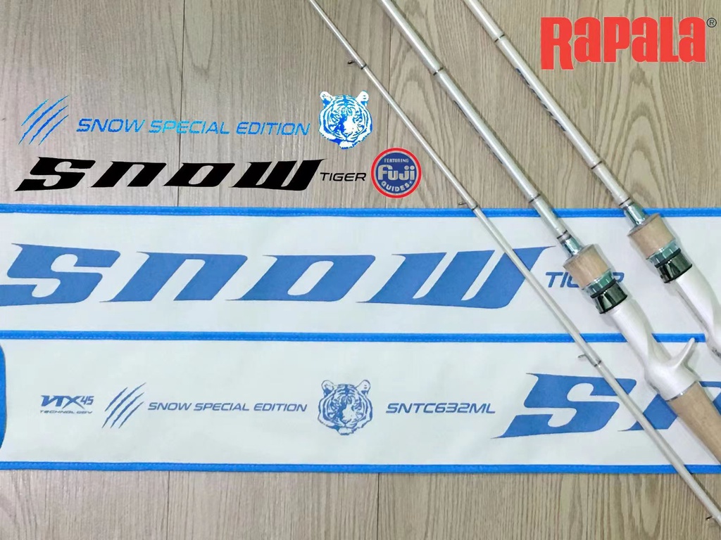 RAPALA SNOW/ SNOW TIGER BAITCASTING(BC) FISHING ROD | Shopee Malaysia
