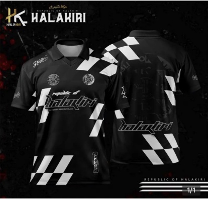 HALAKIRI WIPED OUT JERSEY LYCRA 280 GSM | Shopee Malaysia