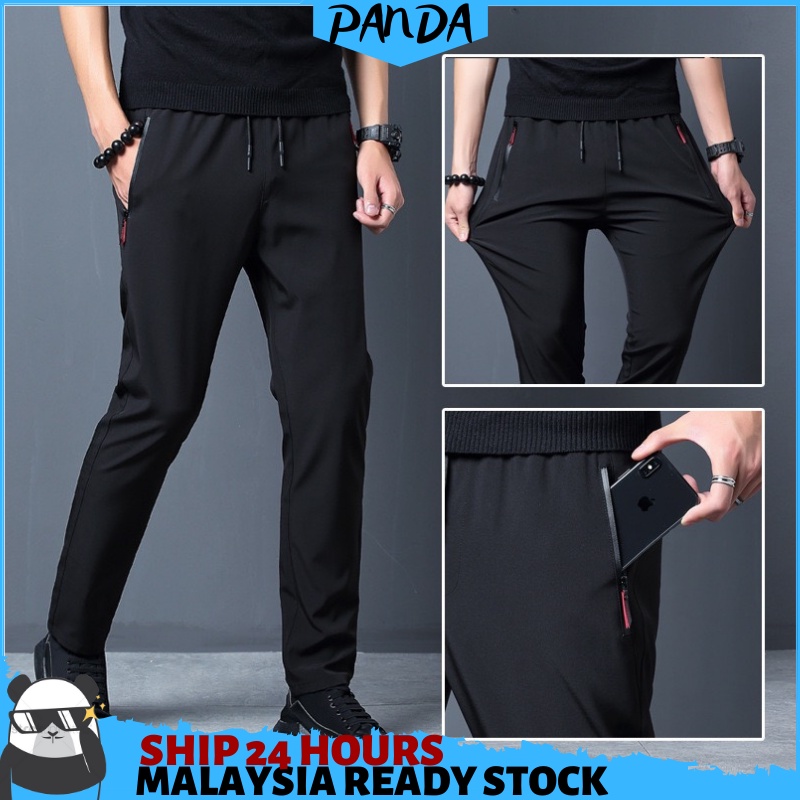 PNT56 PANDASHOP Men Casual Pants Man Long Pants Sports Wear Seluar ...