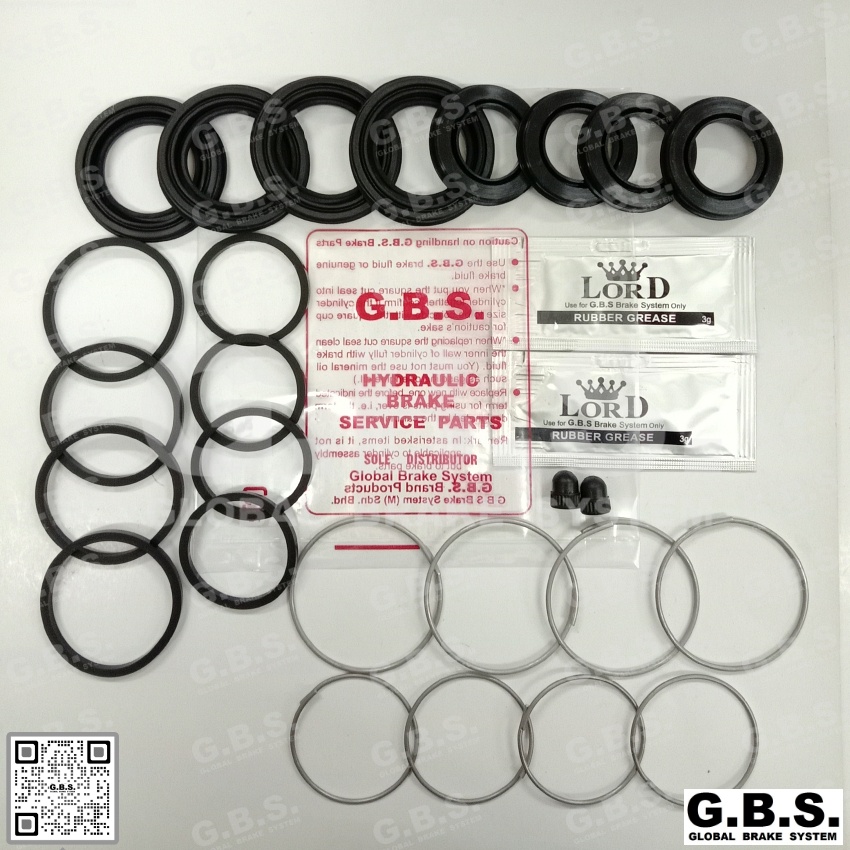 GBS Disc Brake Seal Kit For TOYOTA LN65 HILUX (Front) (Half Set ...