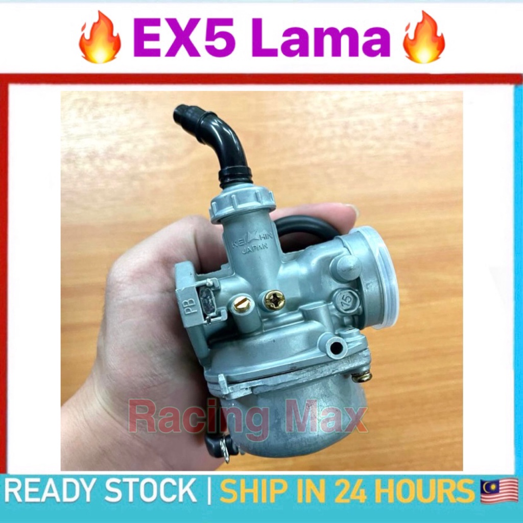 EX5 CARBURETOR HONDA EX5 HP LAMA OLD HIGH POWER HI POWER ASSY YTZ5 ...