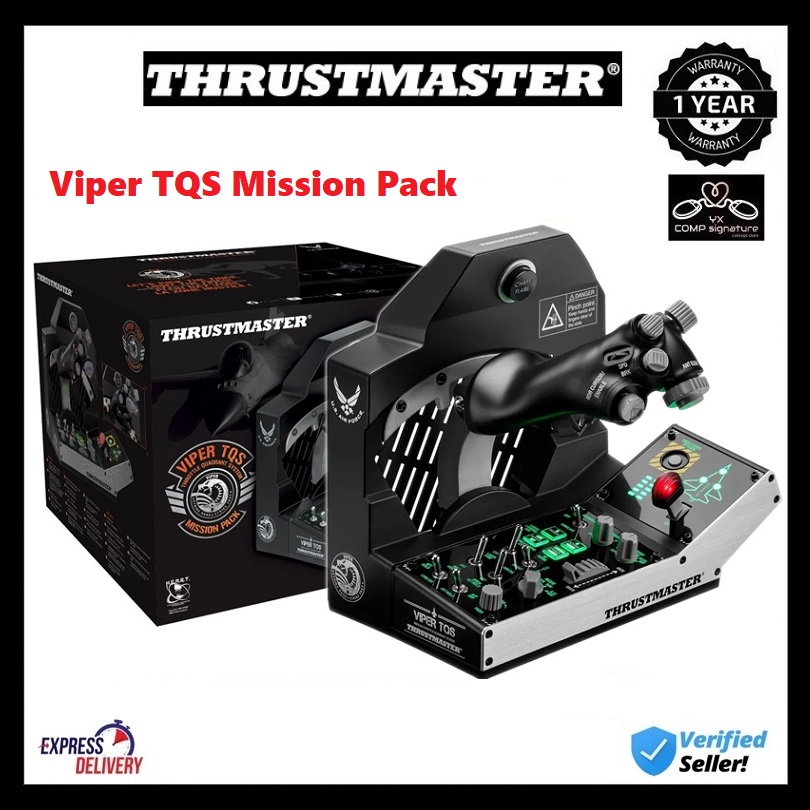 THRUSTMASTER VIPER TQS MISSION PACK WORLDWIDE VERSION 4060254 | Shopee Malaysia