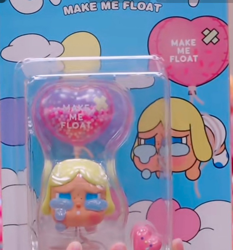 Bubble Mart Crying Wa Crybaby Floating Card Hand | Shopee Malaysia