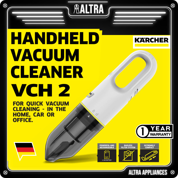 KARCHER VCH 2 CORDLESS HANDHELD VACUUM CLEANER - VCH2 | Shopee Malaysia