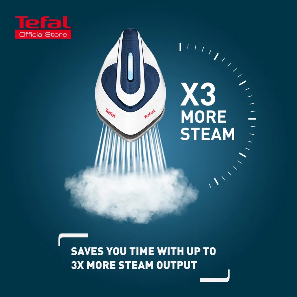 Tefal SV6116 EXPRESS Essential Steam Generator Iron SV6116M0 Steam Iron | Shopee Malaysia