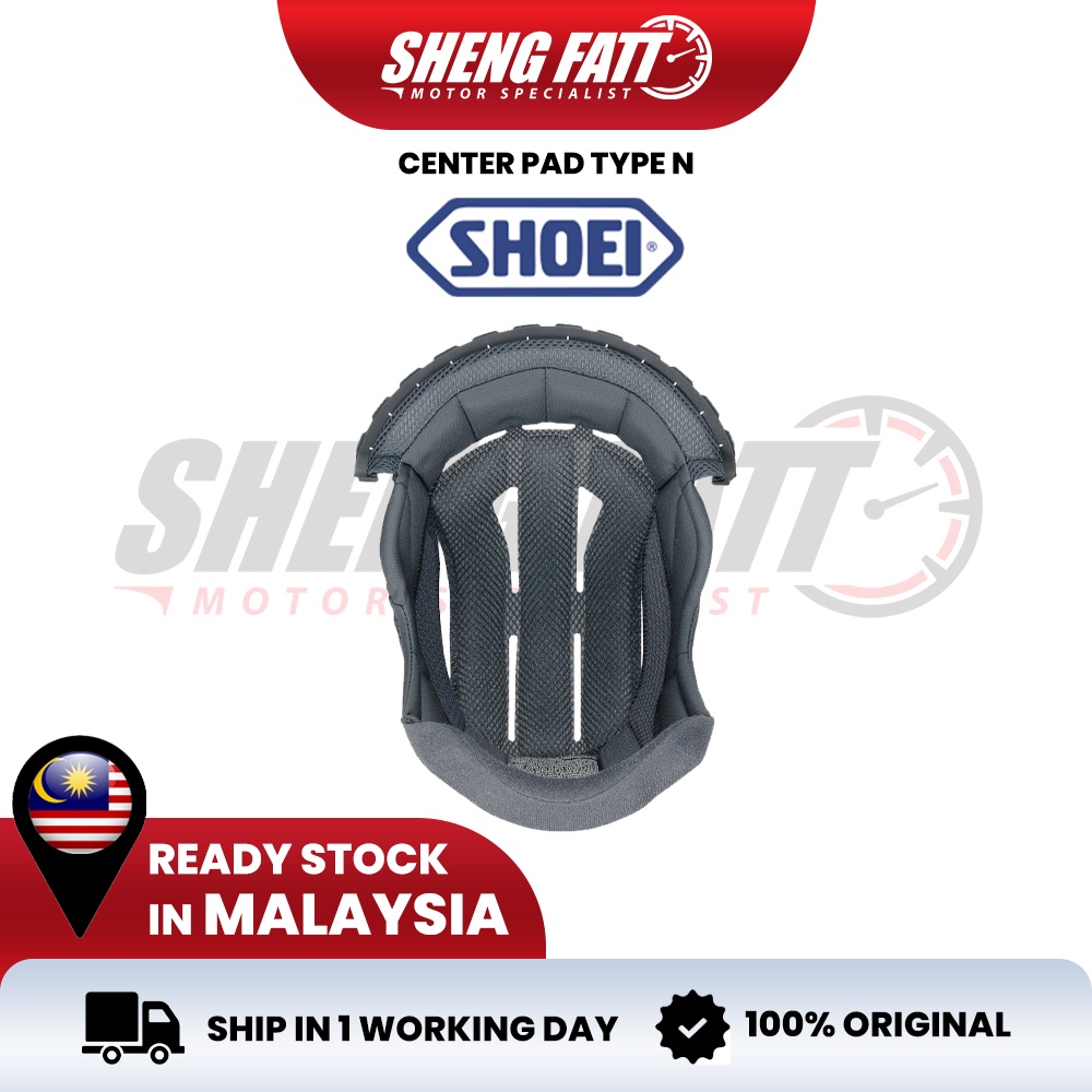 SHOEI Center Pad Type C Type E Type F Type N Type I Type D | Shopee ...