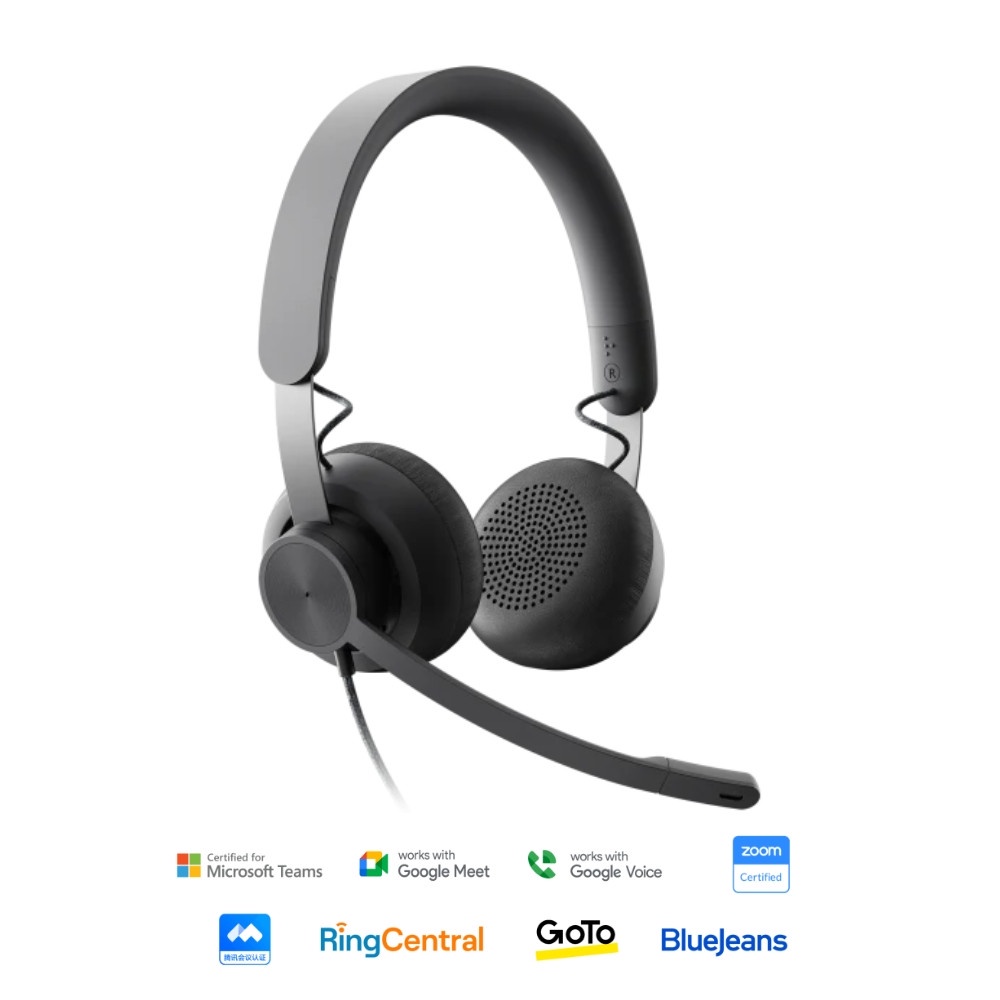 Logitech Zone Wired Headset | Multiple Connections (TypeC/TypeA ...