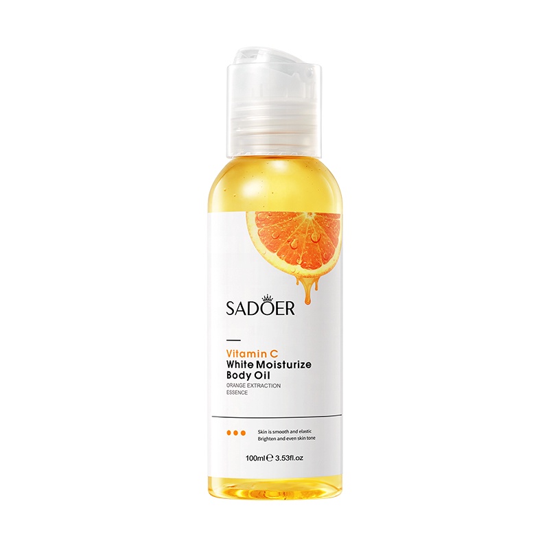 ROREC SADOER Vitamin C White Moisturize Body Oil Moisturizing Skin Lotion 100ml | Shopee Malaysia