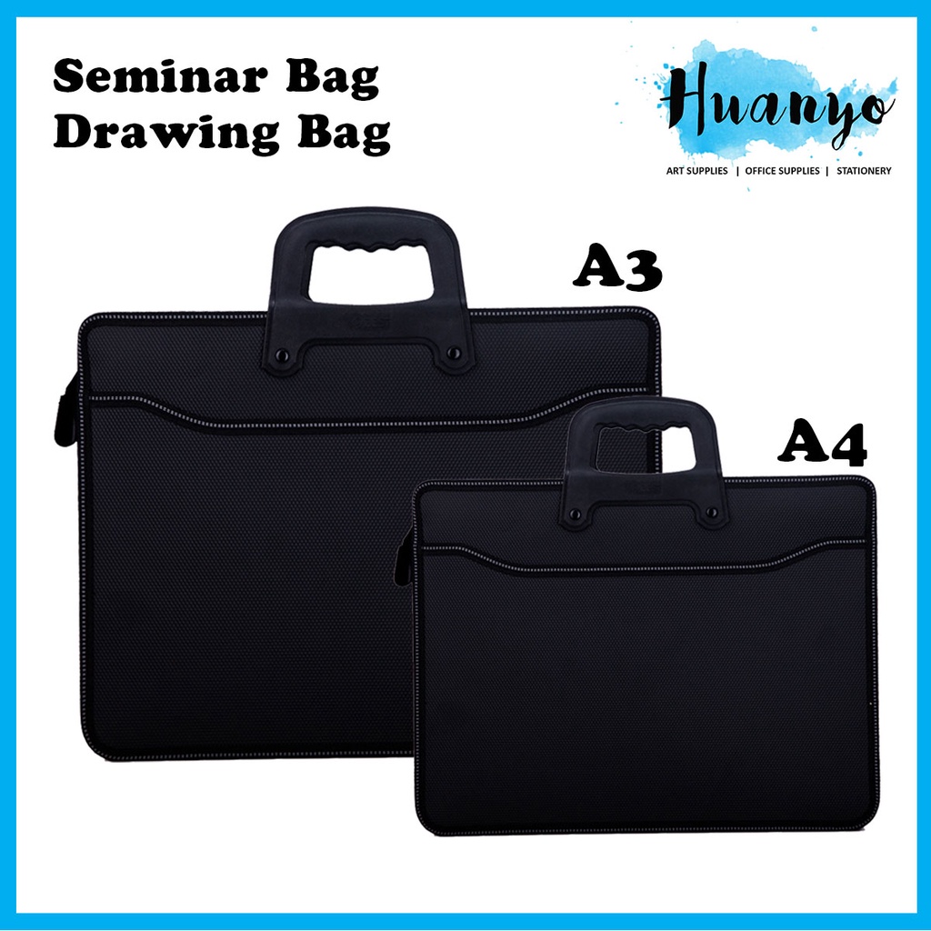 KOBEST A3 A4 Seminar Bags / Portfolio File Drawing Bag Drafting Bag ...