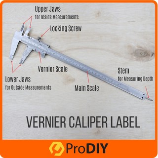 6" Steel Vernier Caliper Gauge Lockable Head 0-150mm 0.05mm Metal ...