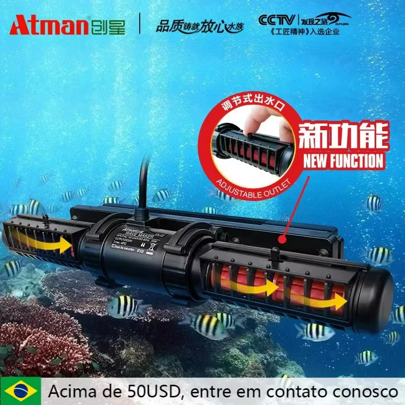 Atman px fish tank aquarium circulation wave pump mute frequency ...