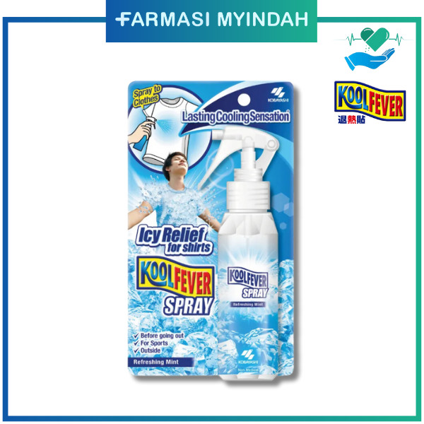 Koolfever Spray Icy Relief Refreshing Mint 100ml | Shopee Malaysia